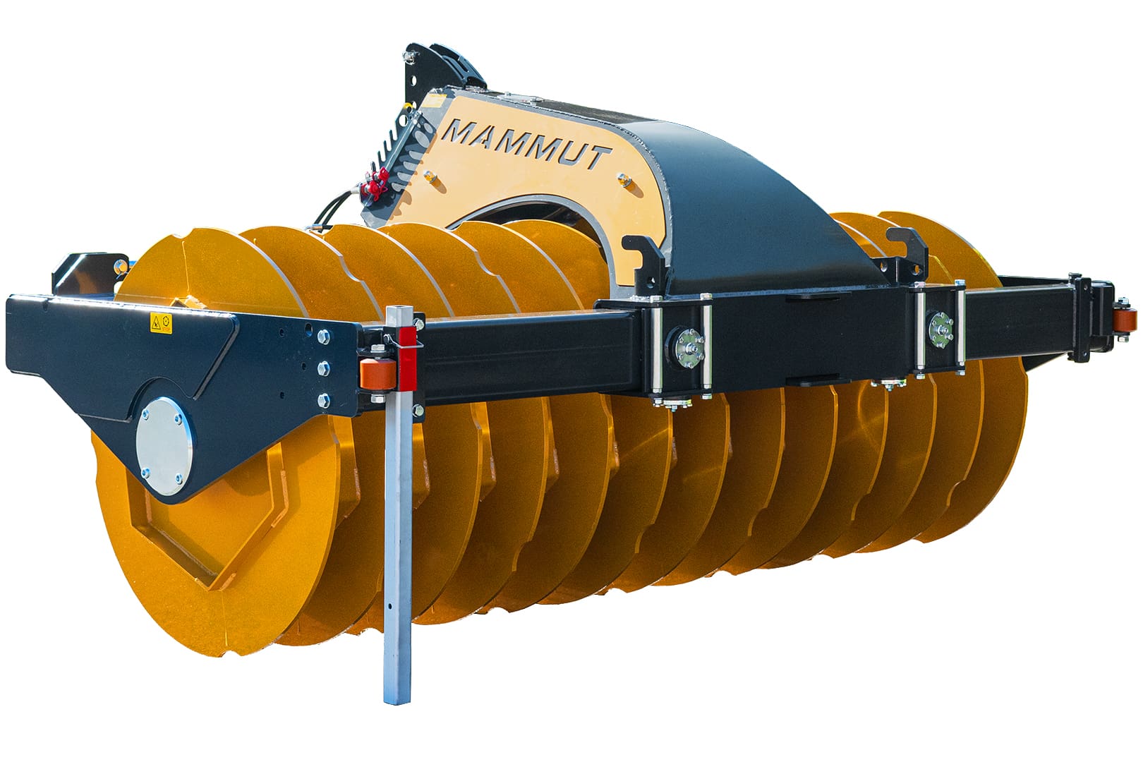 Professional compaction in silos with the MAMMUT silage roller XL